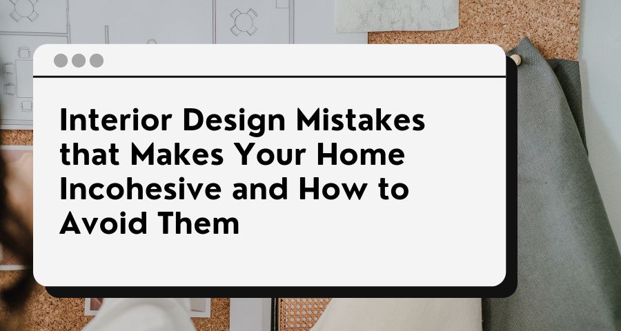 Interior Design Mistakes that Makes Your Home Incohesive and How to ...