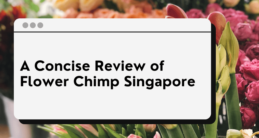 A Concise Review of Flower Chimp Singapore - The Singaporean